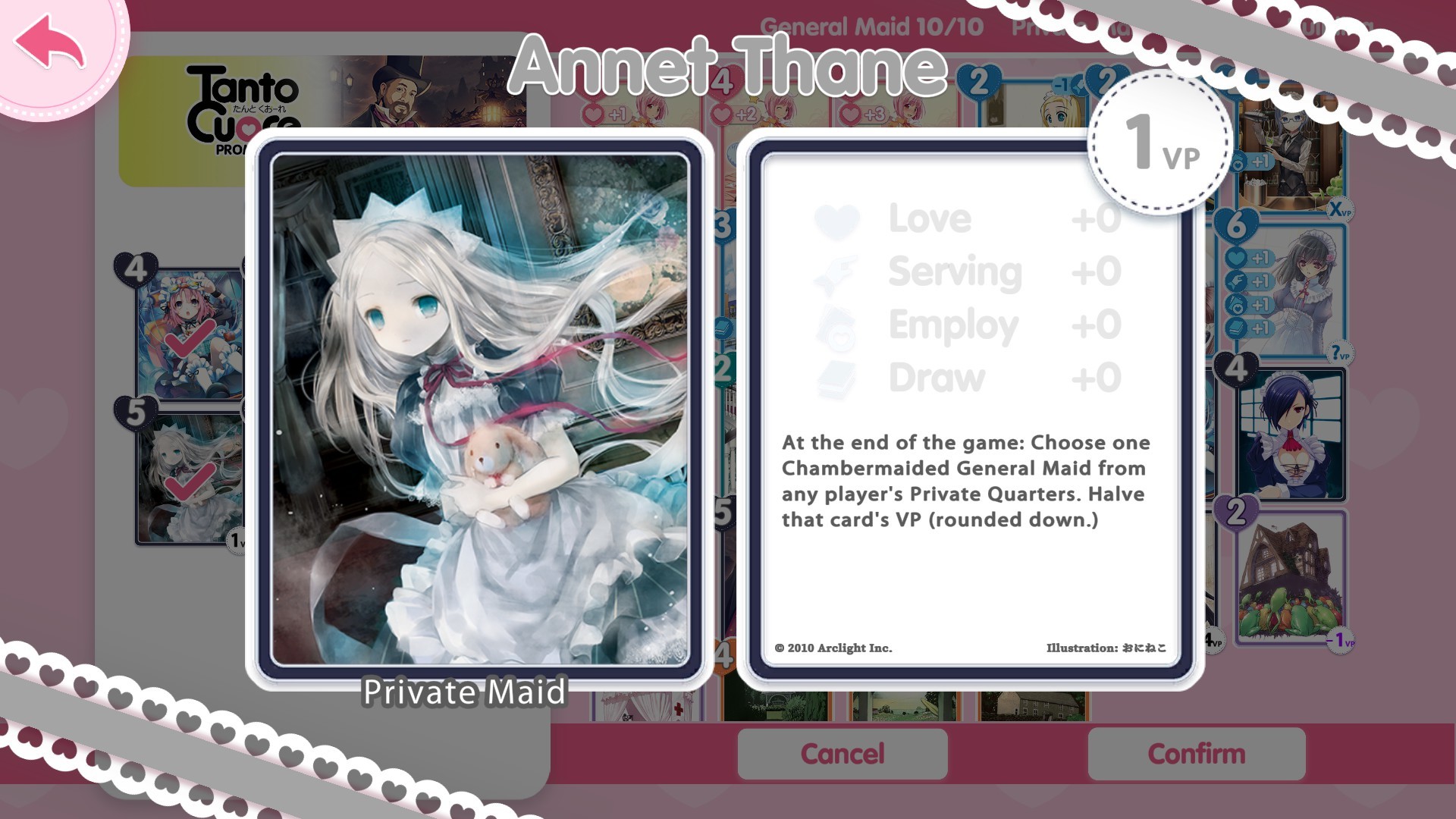 Tanto Cuore - Promo Cards Pack on Steam