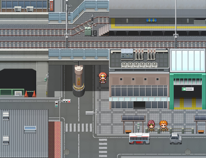 RPG Maker MZ - Japanese Modern Cityscape Tileset on Steam