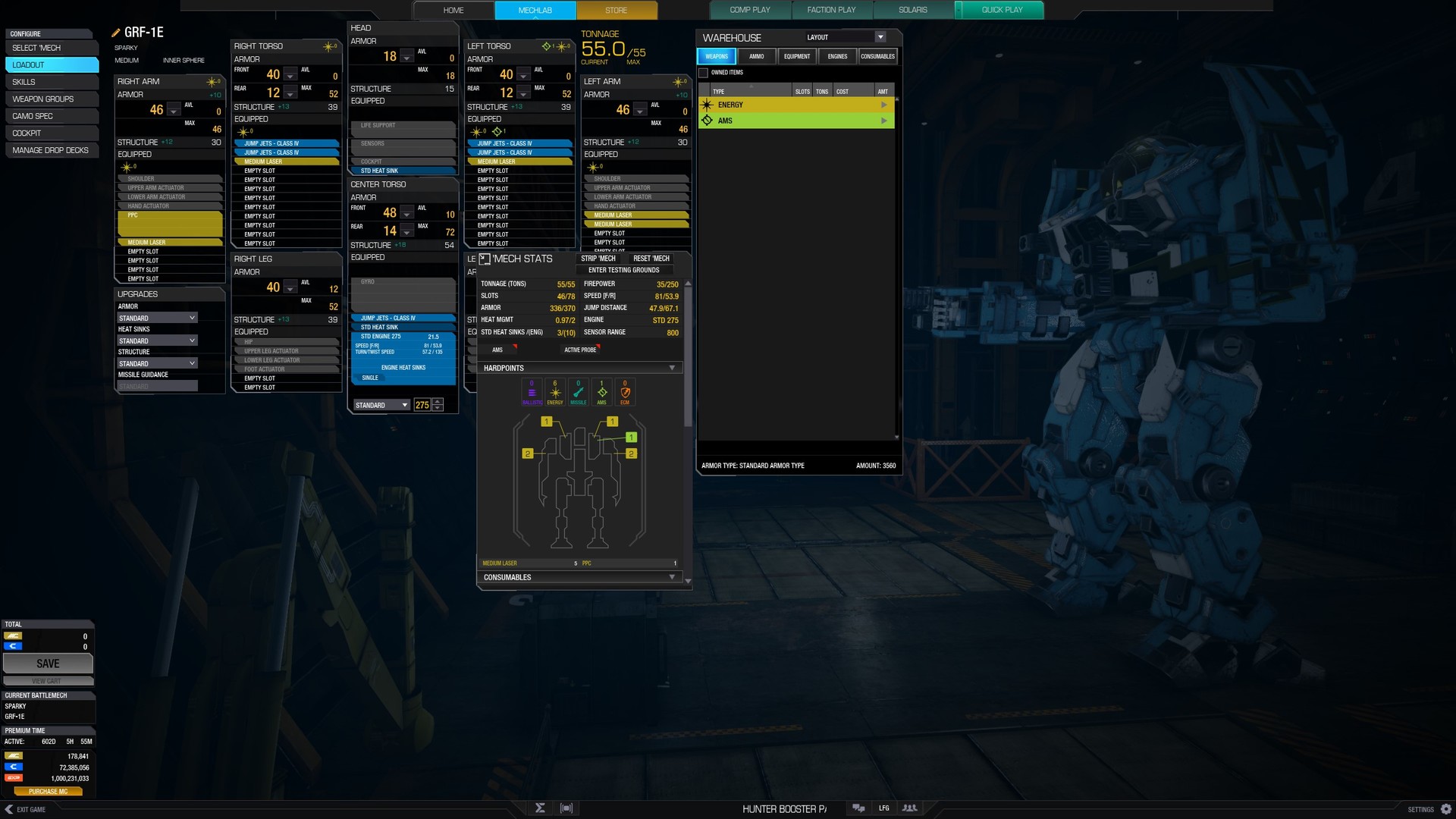 MechWarrior Online™ - Inner Sphere Medium Mech Pack on Steam