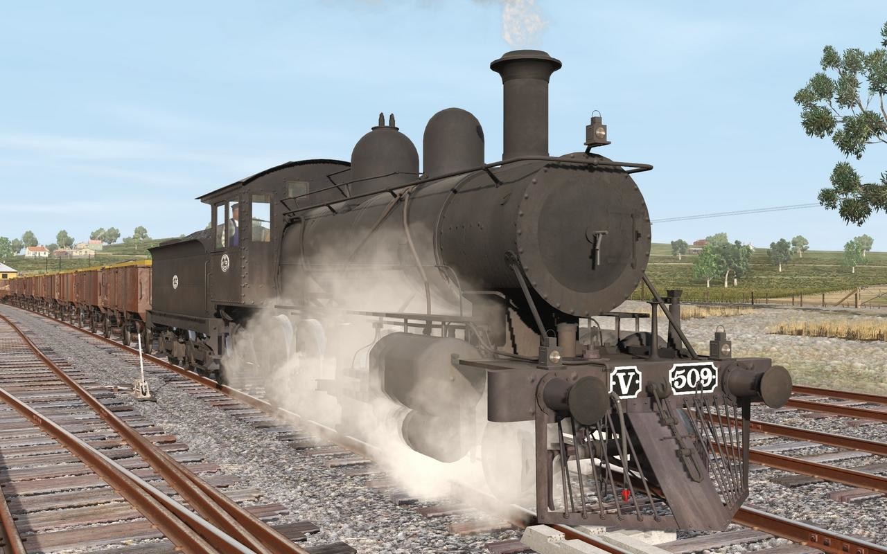 Save 75% on Trainz 2022 DLC - Victorian Railways V class FL Black on Steam