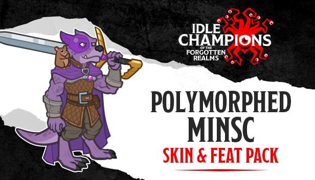 Idle Champions - Polymorphed Minsc Skin & Feat Pack (App 1845101) · SteamDB