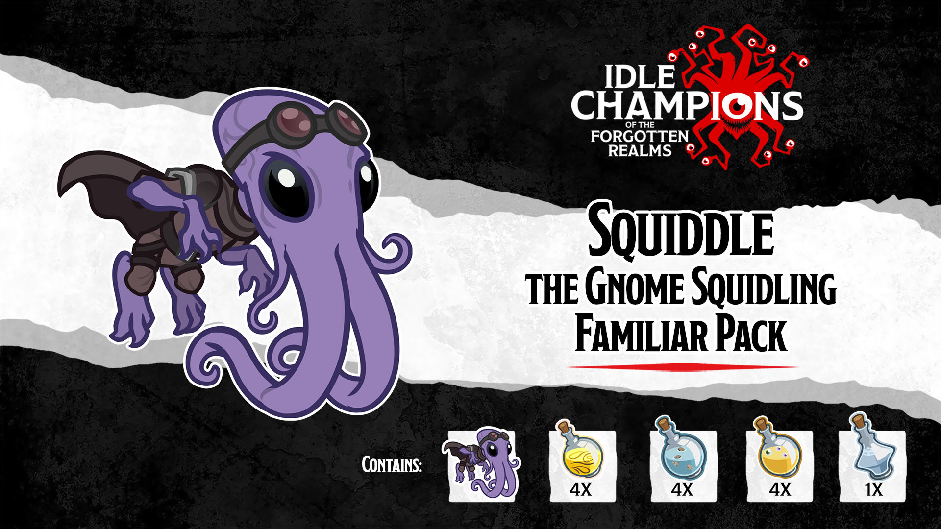 Idle Champions - Squiddle the Gnome Squidling Familiar Pack on Steam