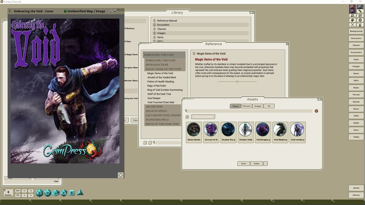 Fantasy Grounds - Embracing the Void di Steam