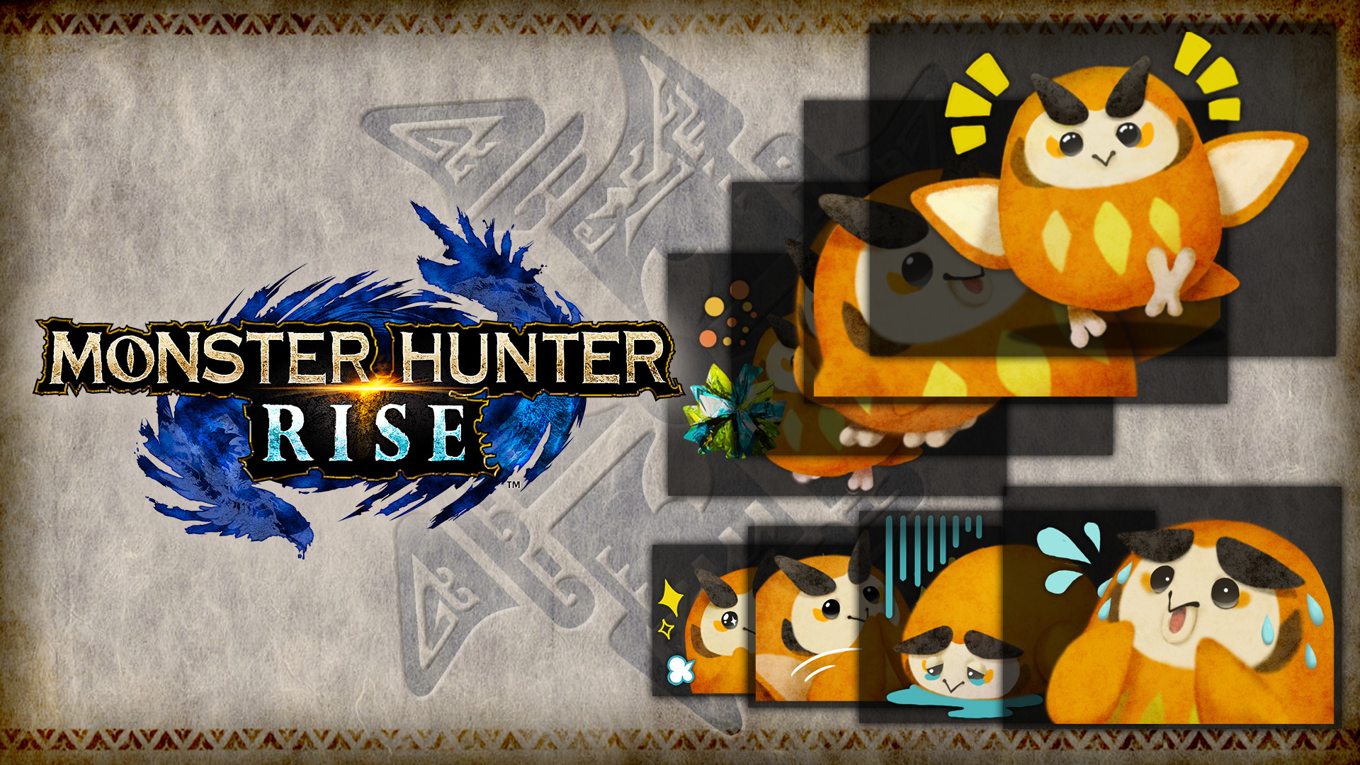 Monster Hunter Rise - "Special Stickers 8" sticker set on Steam