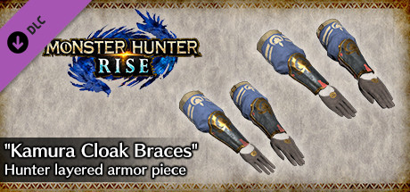 Monster Hunter Rise - "Kamura Cloak Braces" Hunter layered armor piece ...