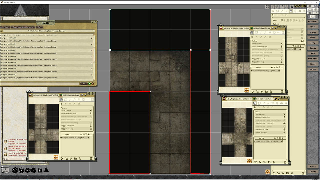 Fantasy Grounds - Pathfinder RPG - GameMastery Map Pack: Dungeon ...
