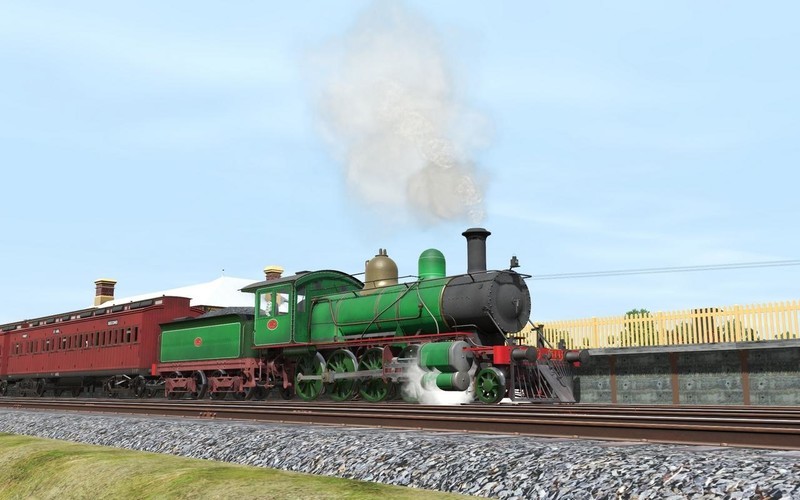 Trainz 2022 DLC - Victorian Railways V Class 2 Tone Green on Steam