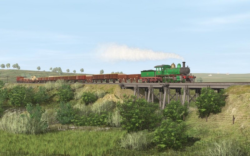 Trainz 2022 DLC - Victorian Railways V Class 2 Tone Green on Steam