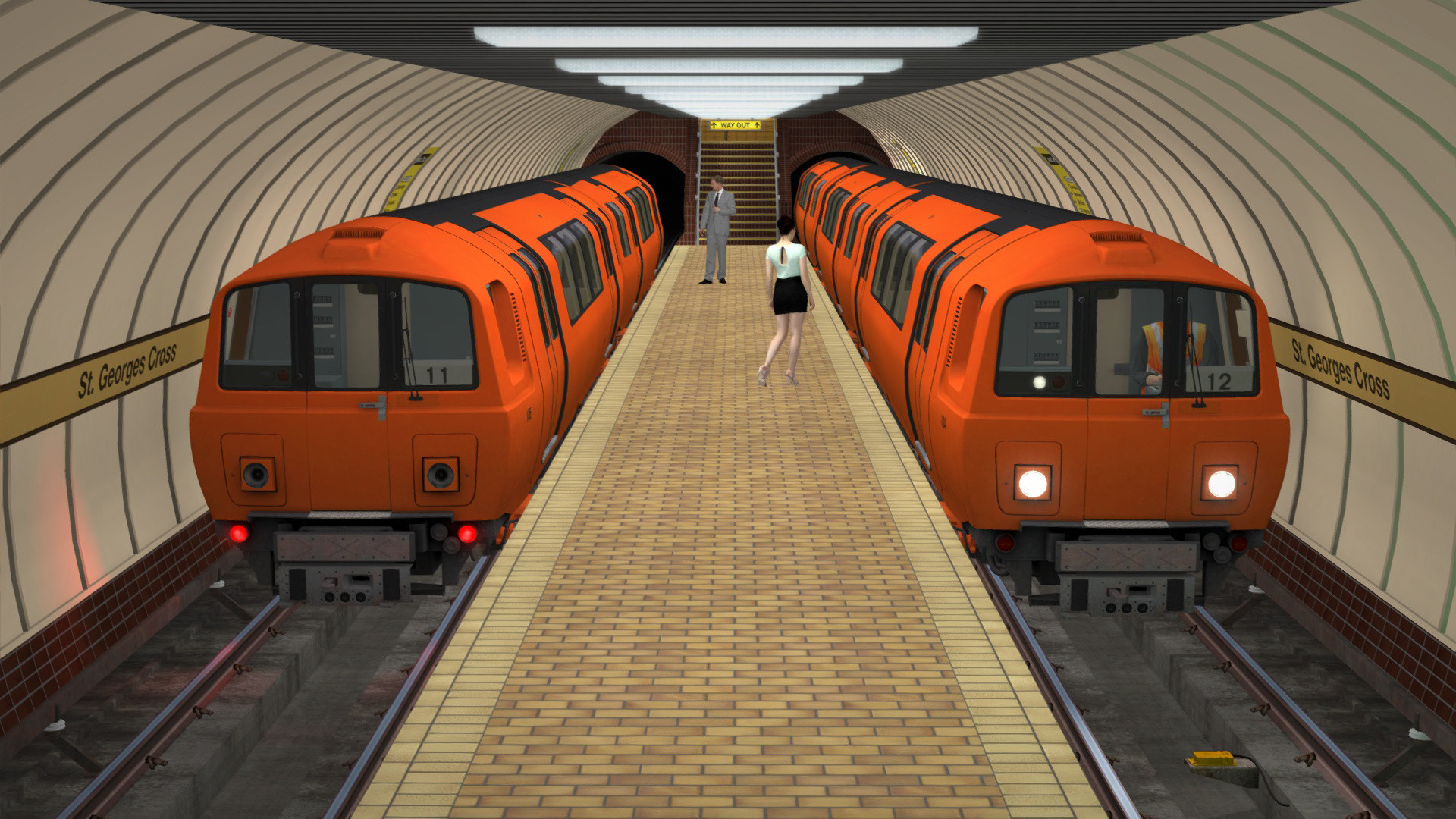 Train Simulator: Glasgow Subway Route Add-On on Steam