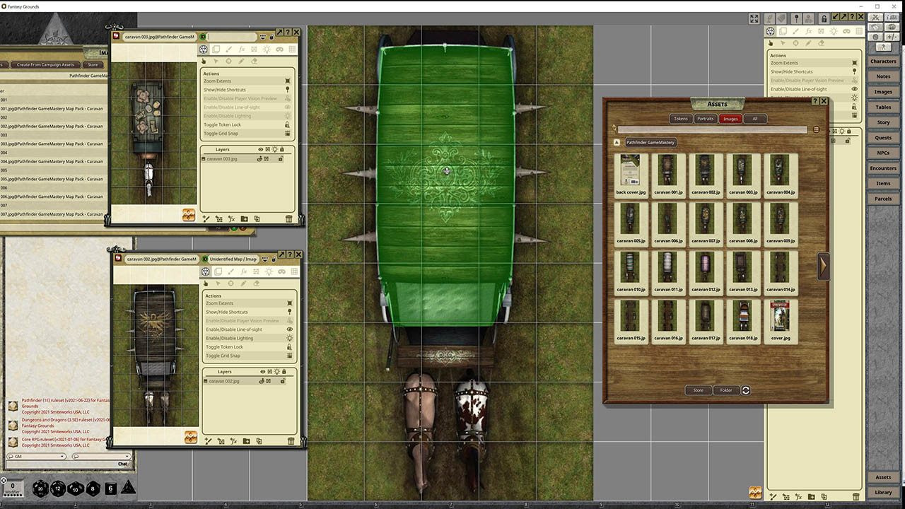 Fantasy Grounds - Pathfinder RPG - GameMastery Map Pack: Caravan on Steam