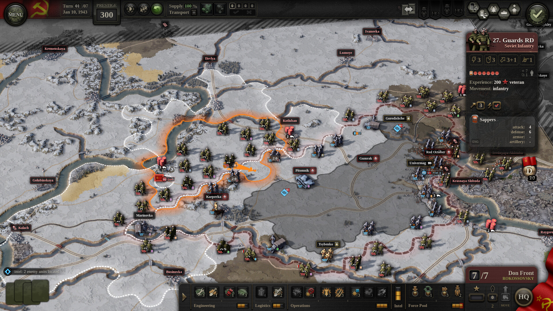 Unity of Command II - DLC 5 · Unity of Command II - Don 42 Screenshots · SteamDB