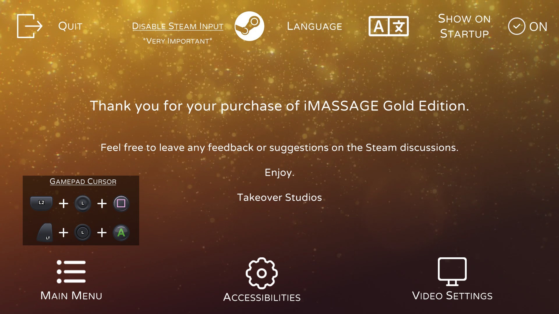 iVIBRATE Ultimate Edition - iMASSAGE Gold Edition on Steam