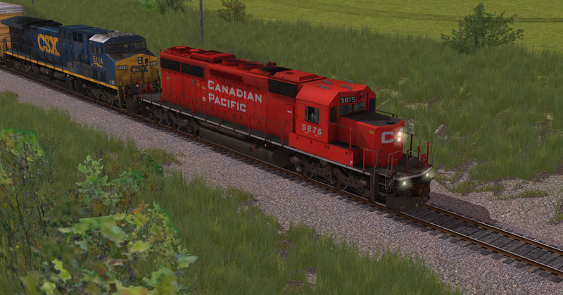 Trainz 2022 DLC - CP SD40-2 #5865-5879 Modern Block Letters on Steam