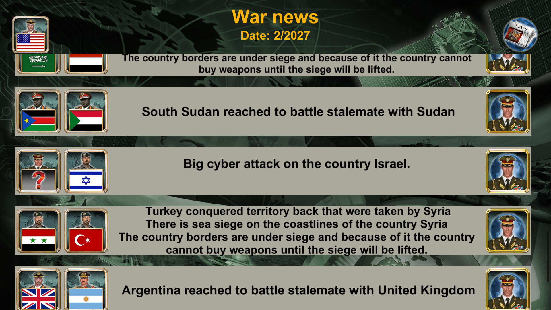 Save 30% on World Empire 2027 on Steam