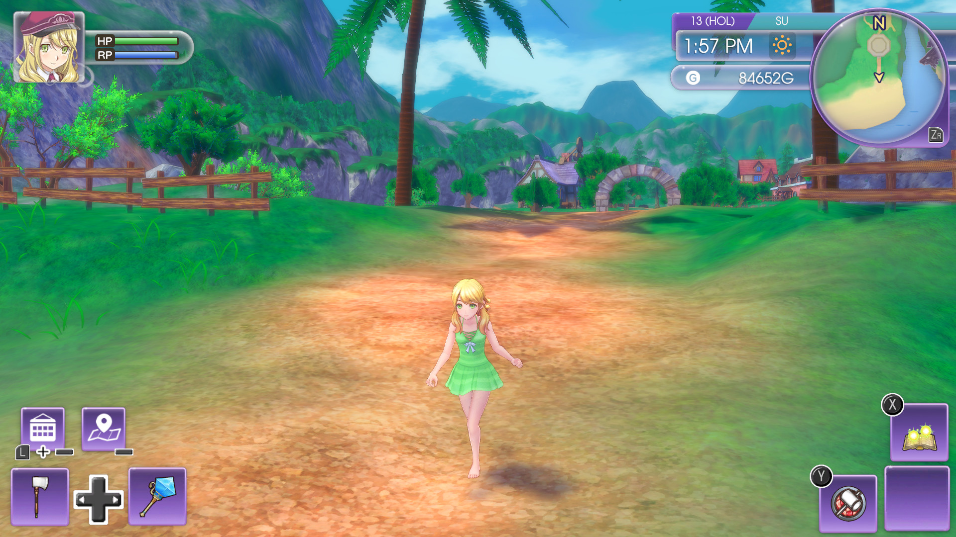 Rune Factory 5 - The Holy Knight and the Bibliophile Swimsuit Set + New ...