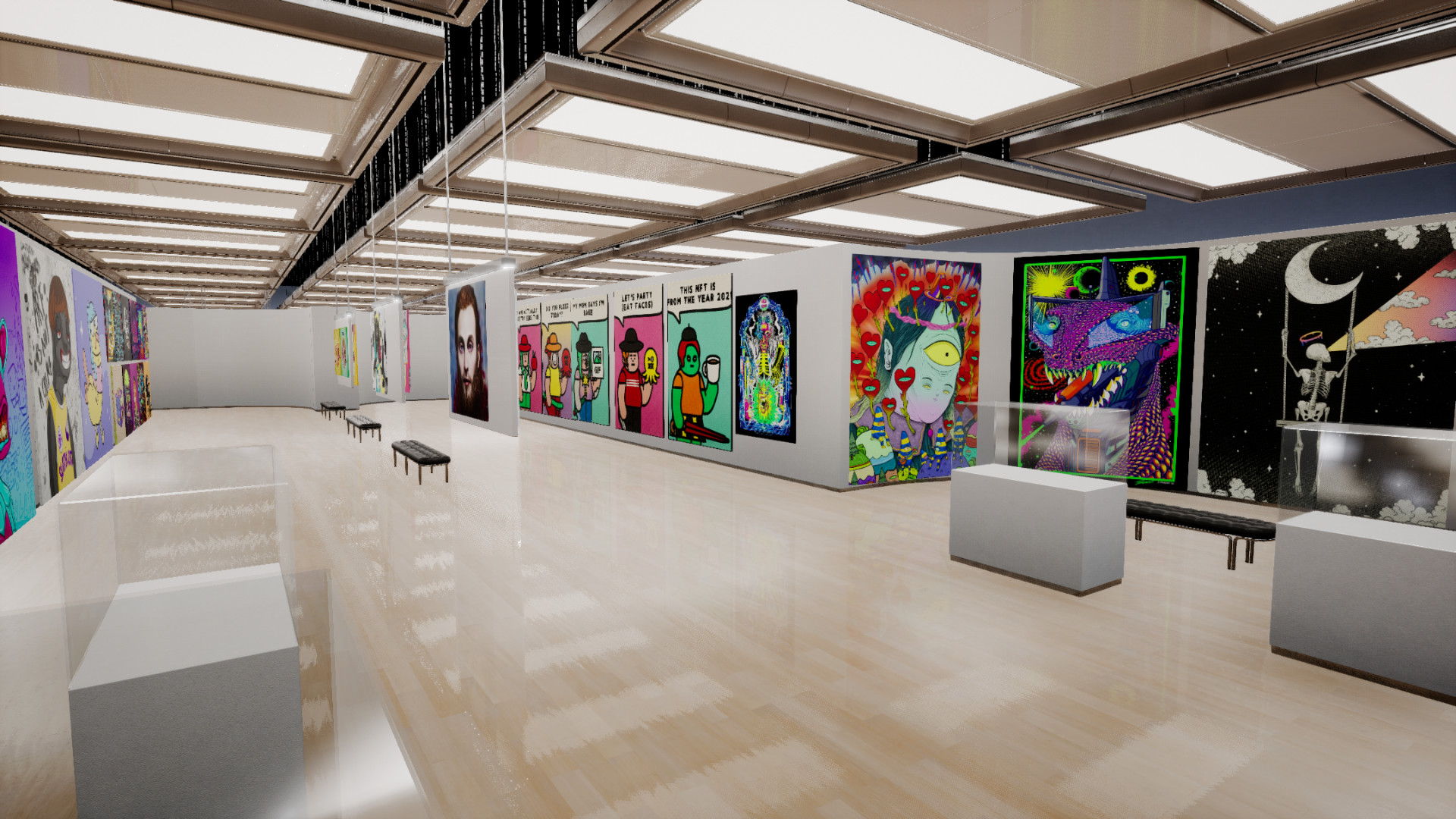 NFT Museum Screenshots · SteamDB