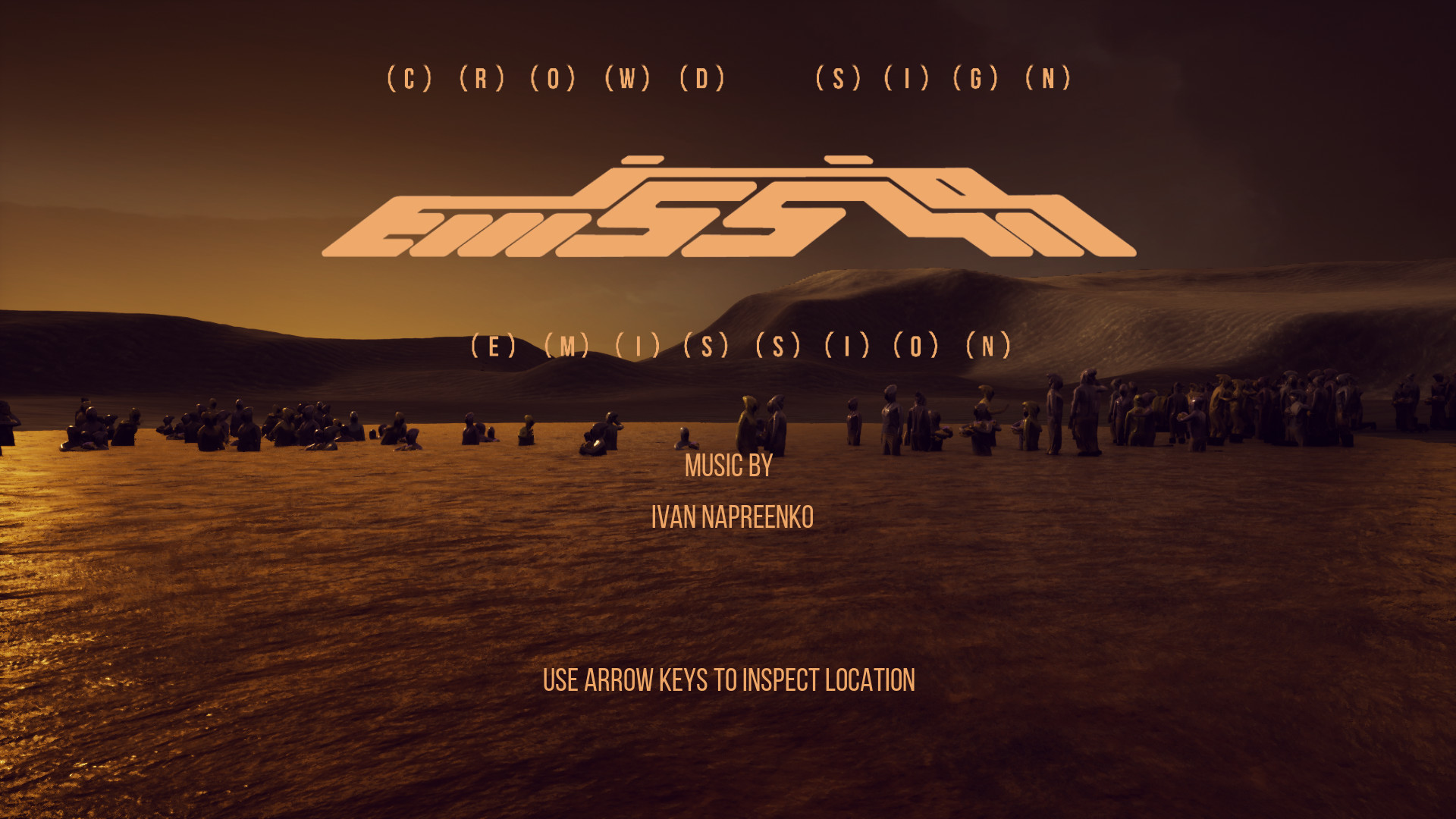 Crowd Sign: Emission on Steam