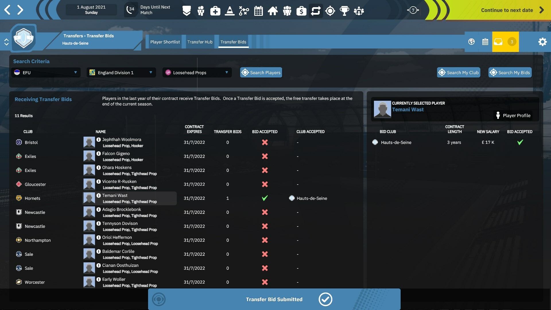 Rugby Union Team Manager 4 Screenshots · SteamDB