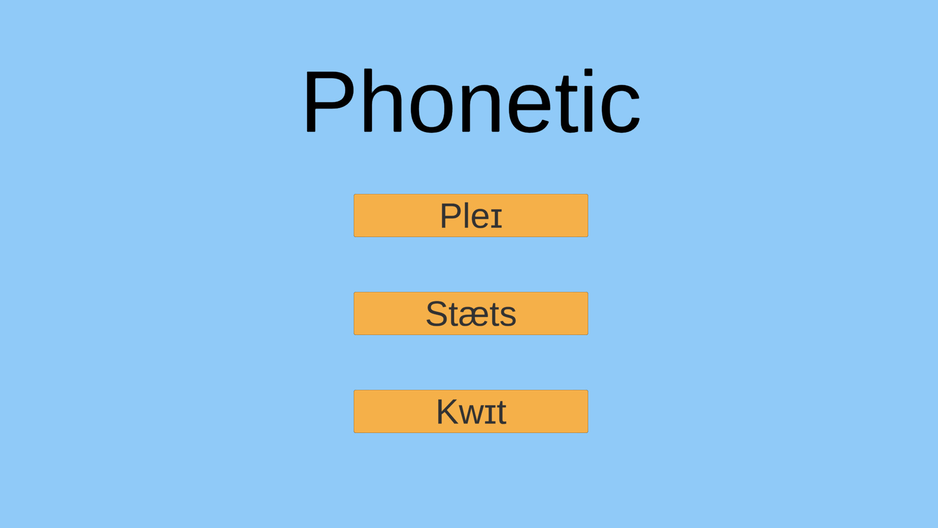 Phonetic on Steam