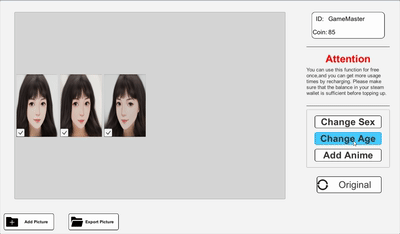 AI CG Generation Engine on Steam