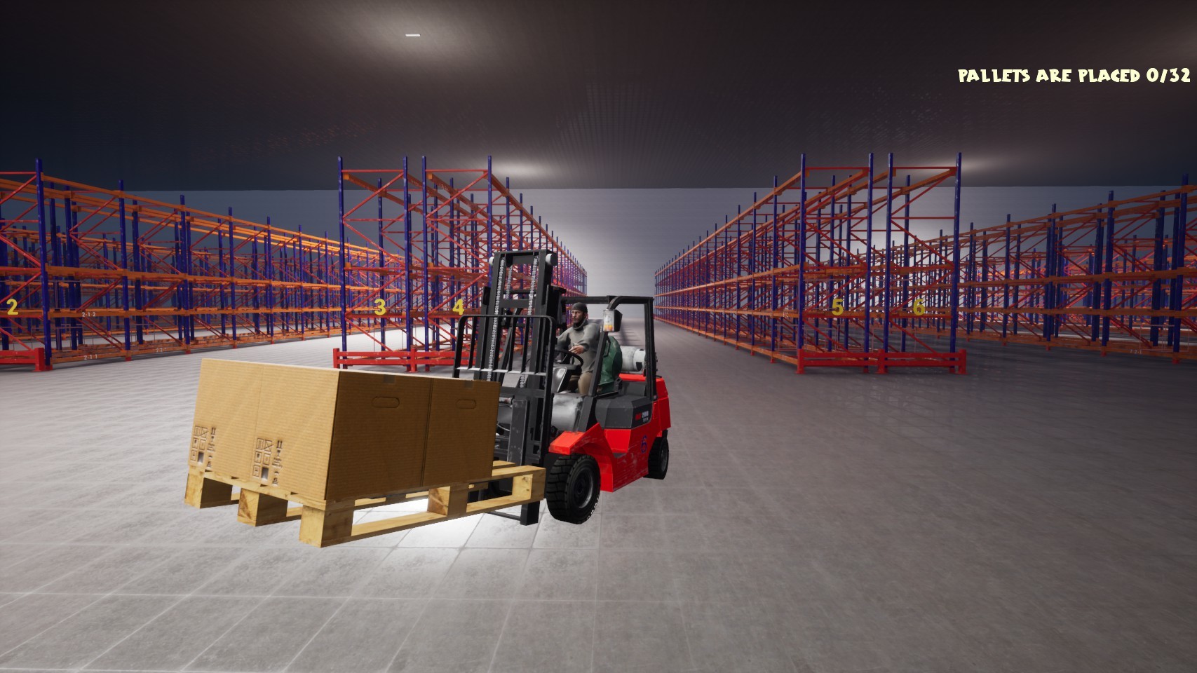 Hemat 50% untuk Warehouse Simulator: Forklift Driver di Steam