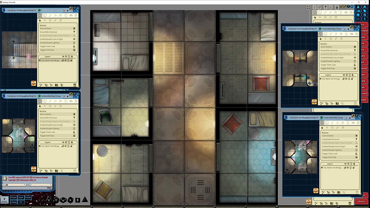 Fantasy Grounds - Starfinder RPG - Flip-Tiles - City Starter Set on Steam