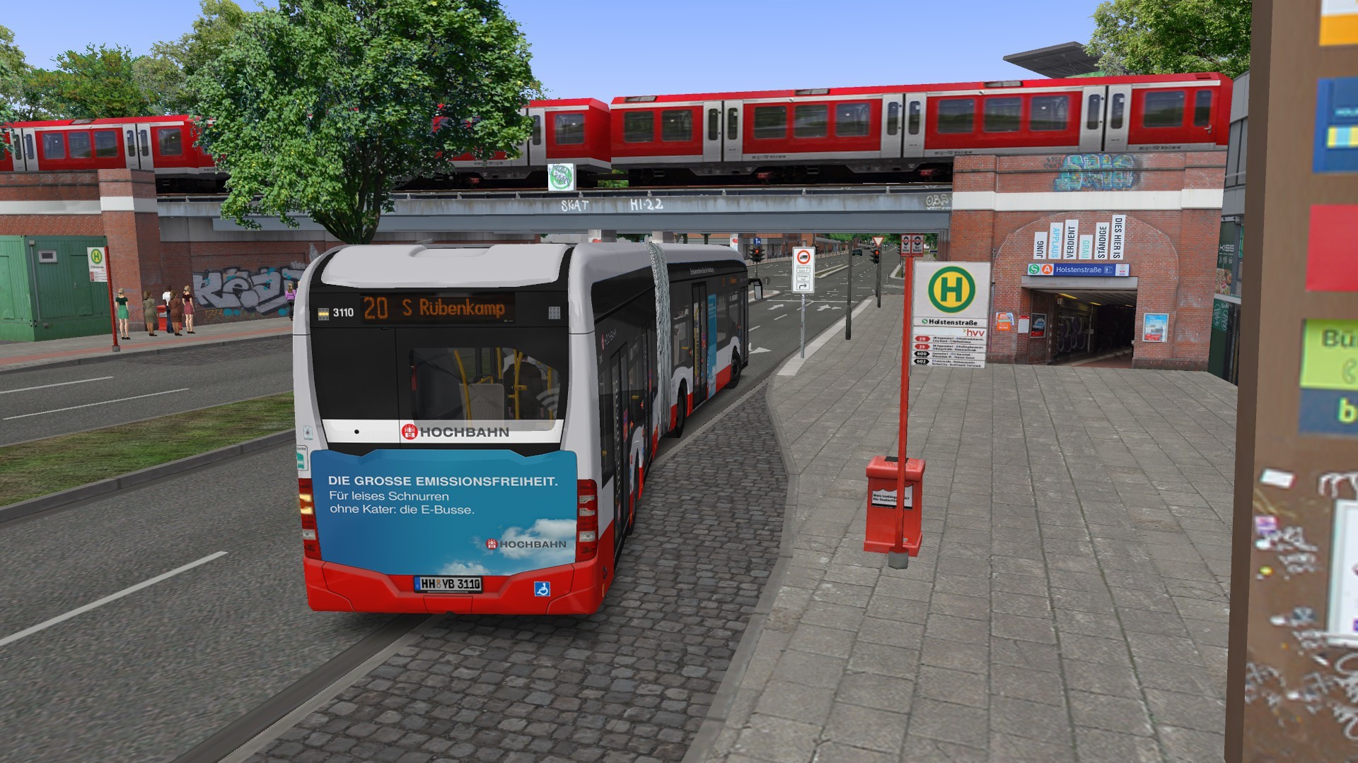 OMSI 2 Add-on Hamburg Linie 20 on Steam