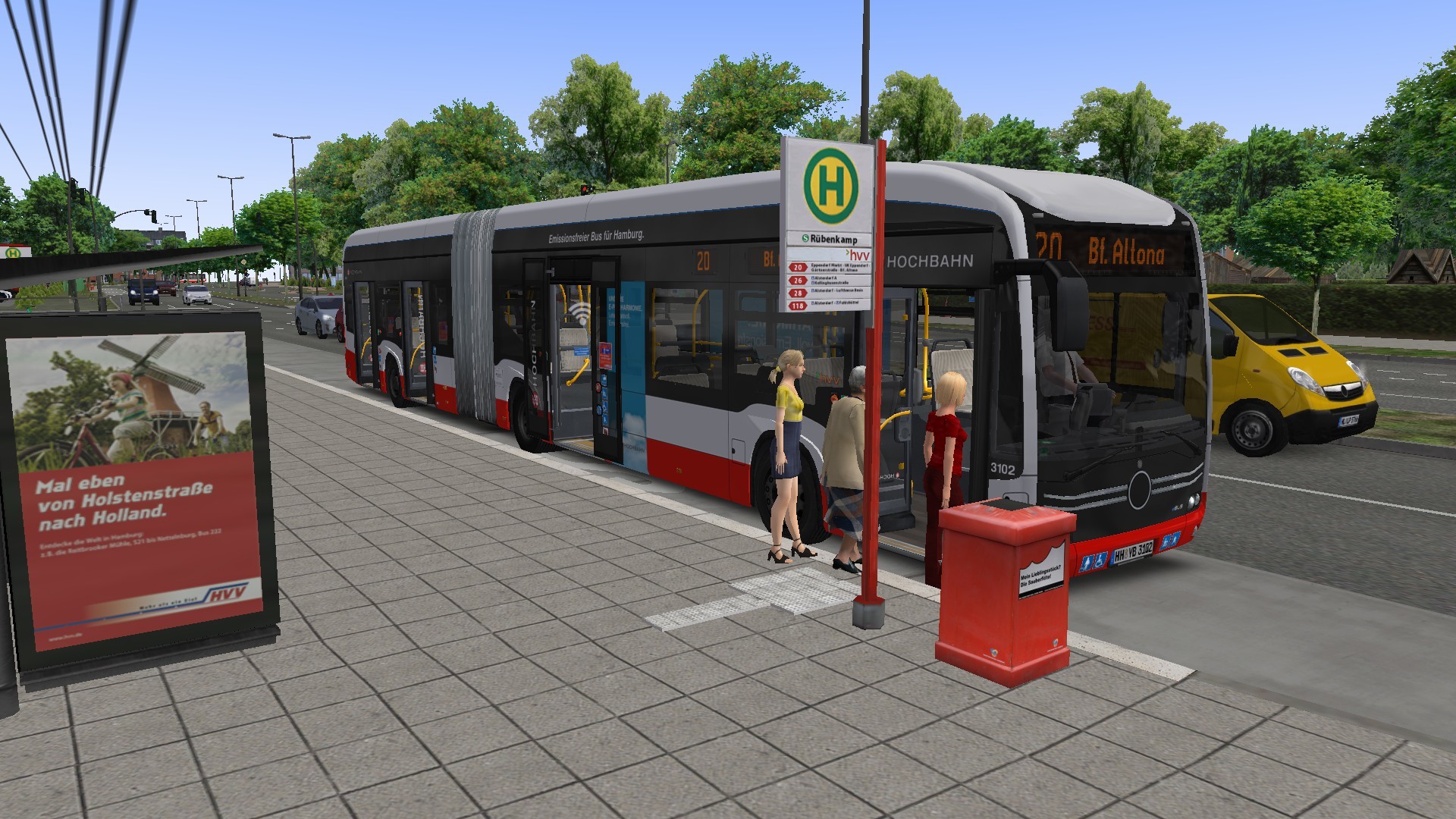 OMSI 2 Add-on Hamburg Linie 20 on Steam