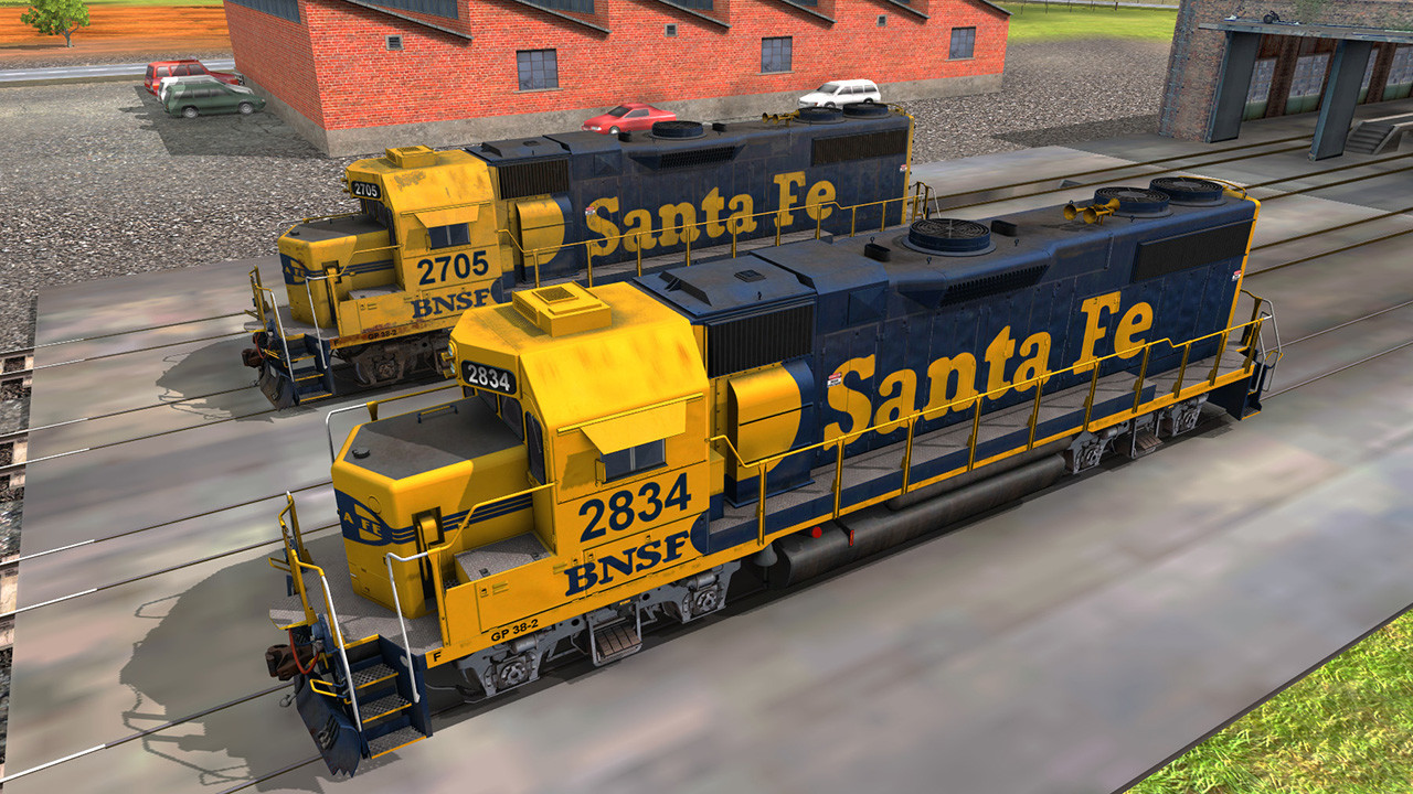 Trainz 2022 DLC - ATSF GP38-2 Santa FE (2 Pack) on Steam