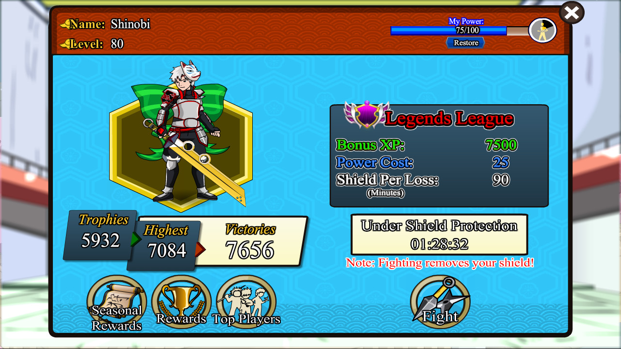 Shinobi Warfare (App 1895300) · SteamDB