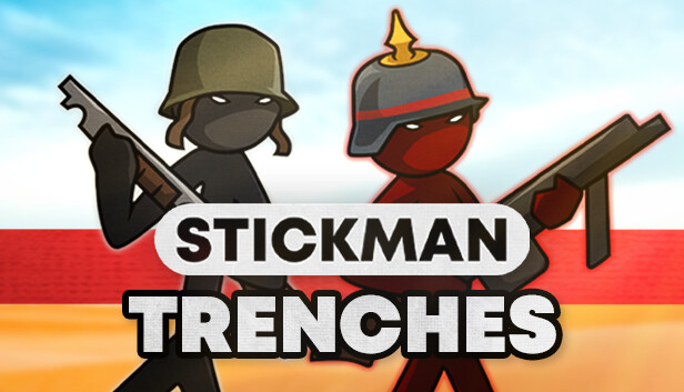 Stickman With Machine Gun