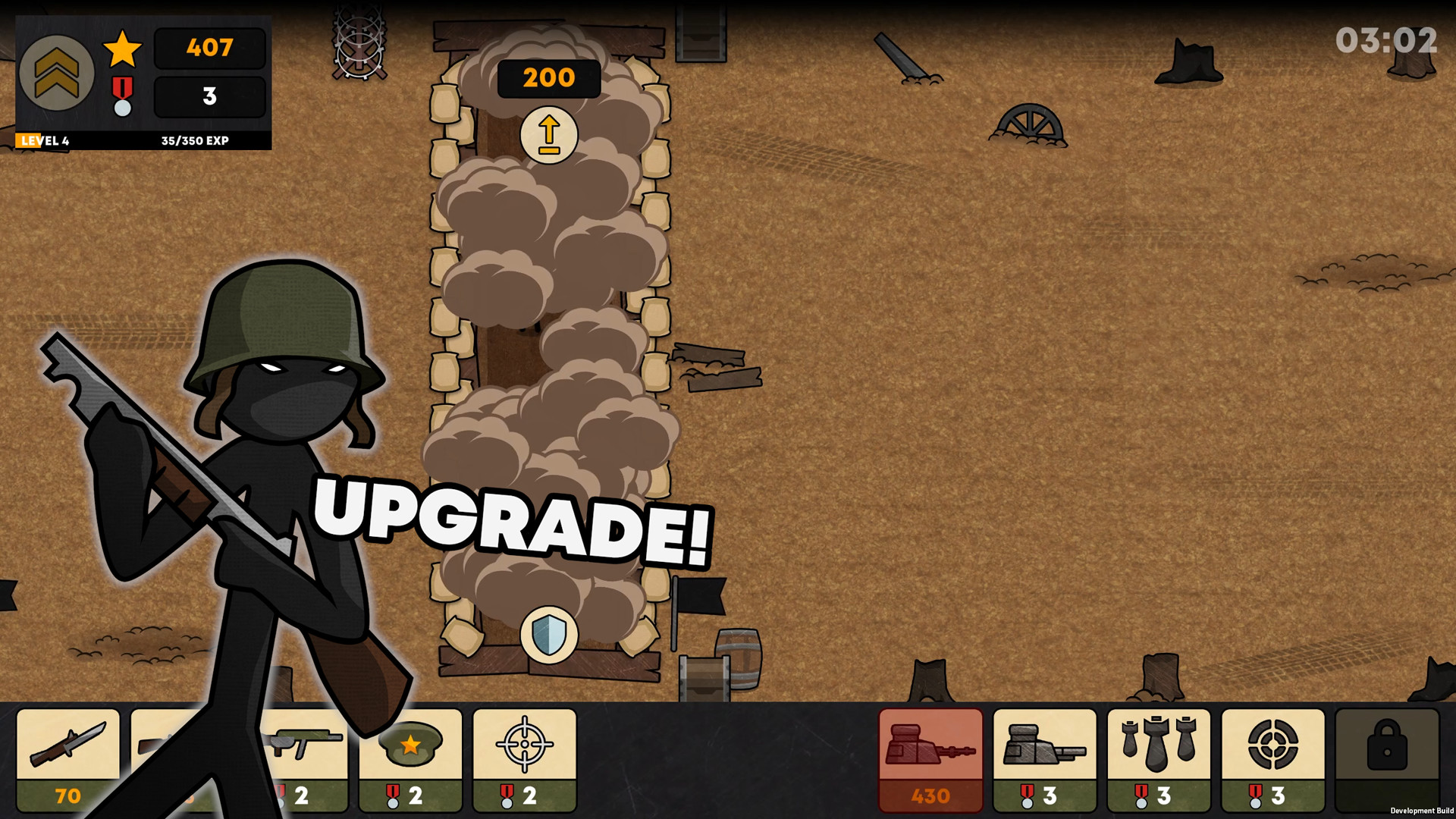 Stickman Trenches no Steam