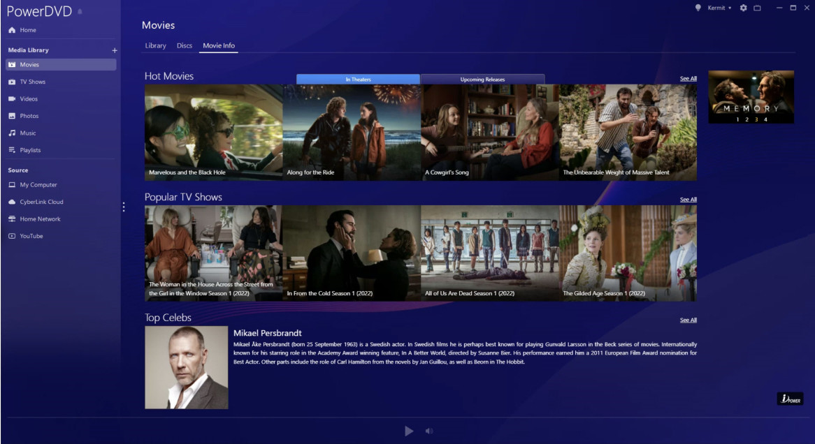 Save 25% on CyberLink PowerDVD 22 Pro on Steam