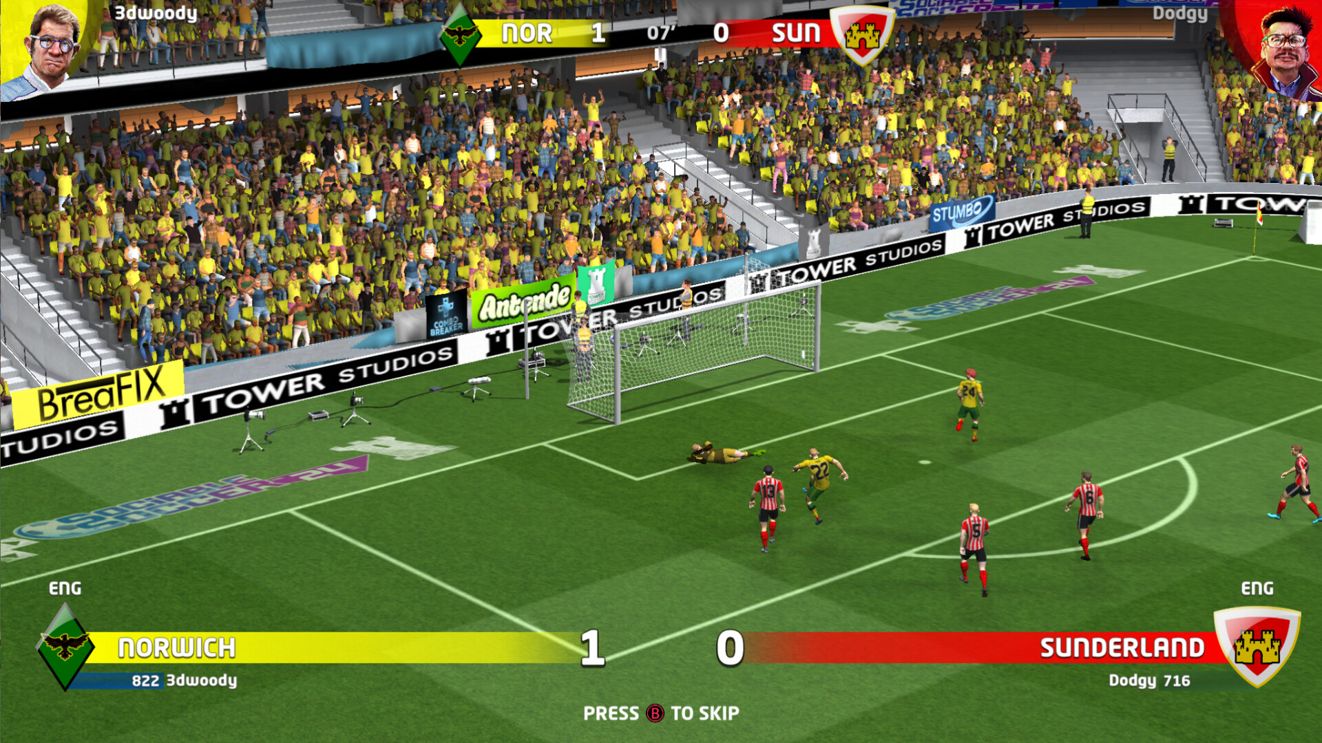 Sociable Soccer 24 Screenshots · SteamDB