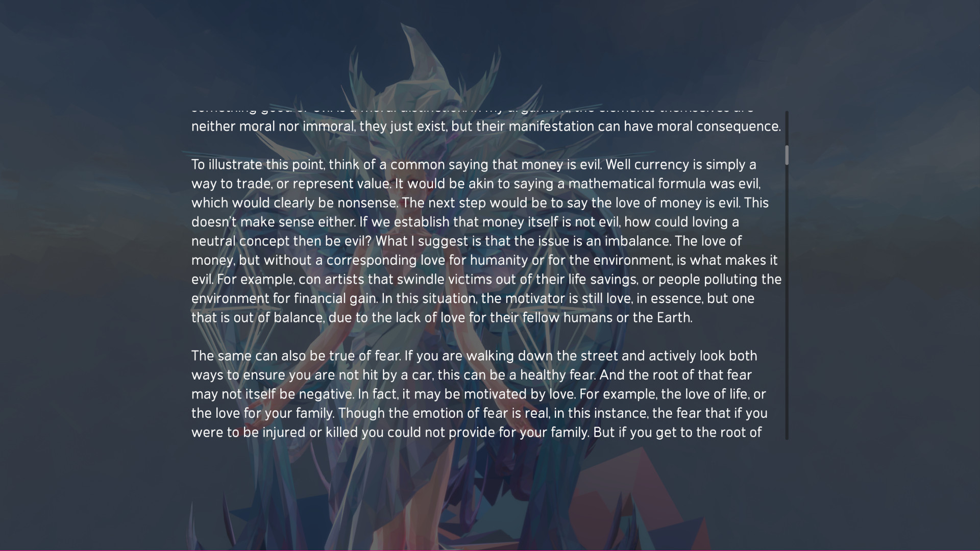 The World is Binary: Why Love is the Answer on Steam