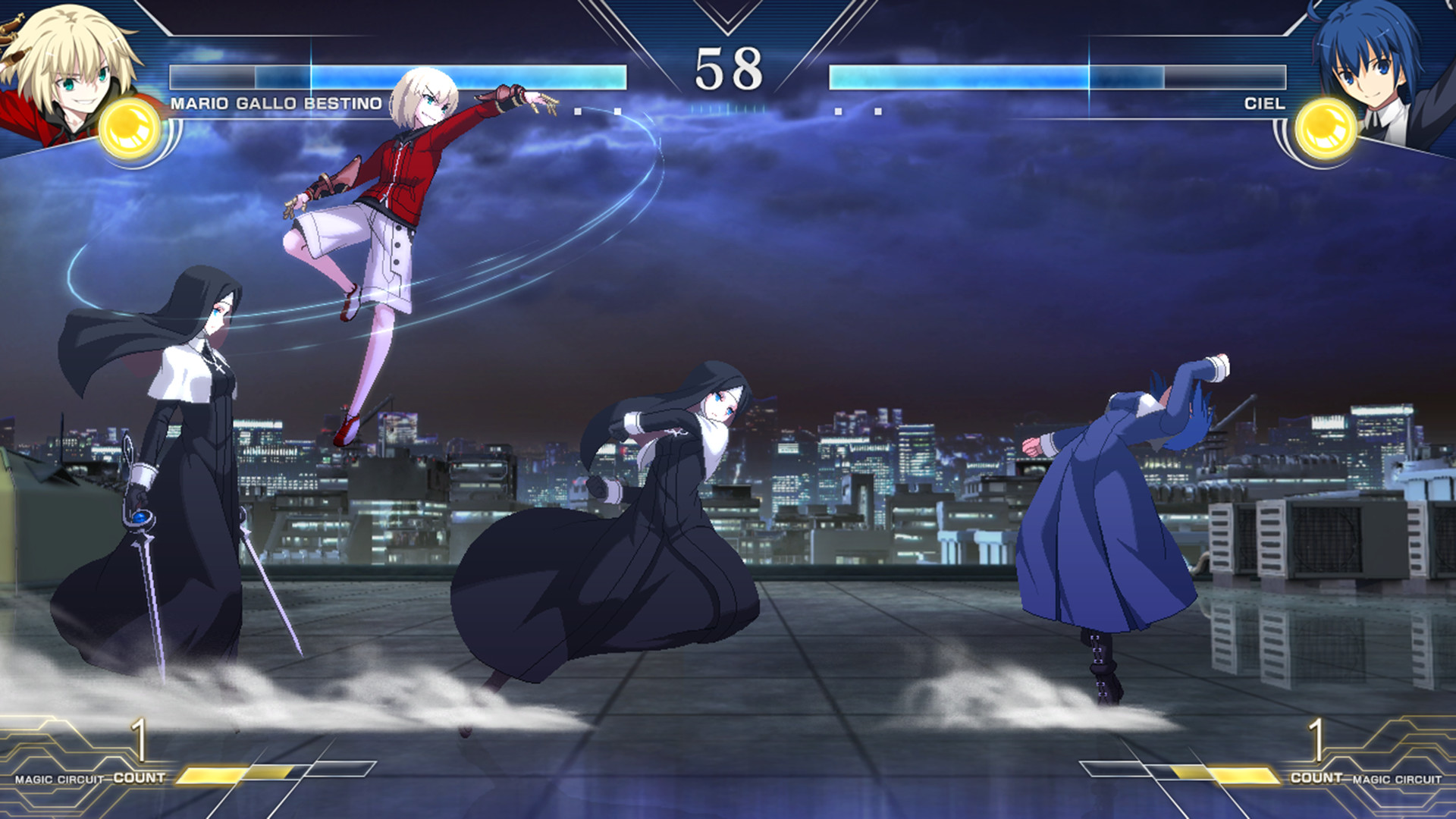 MELTY BLOOD: TYPE LUMINA - Mario Round Announcements on Steam