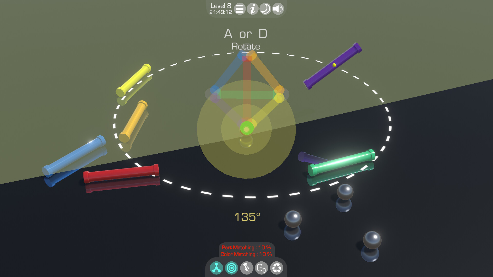 Magnetic Structures on Steam