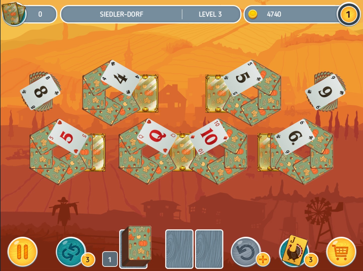 Solitaire Match 2 Cards. Thanksgiving Day bei Steam