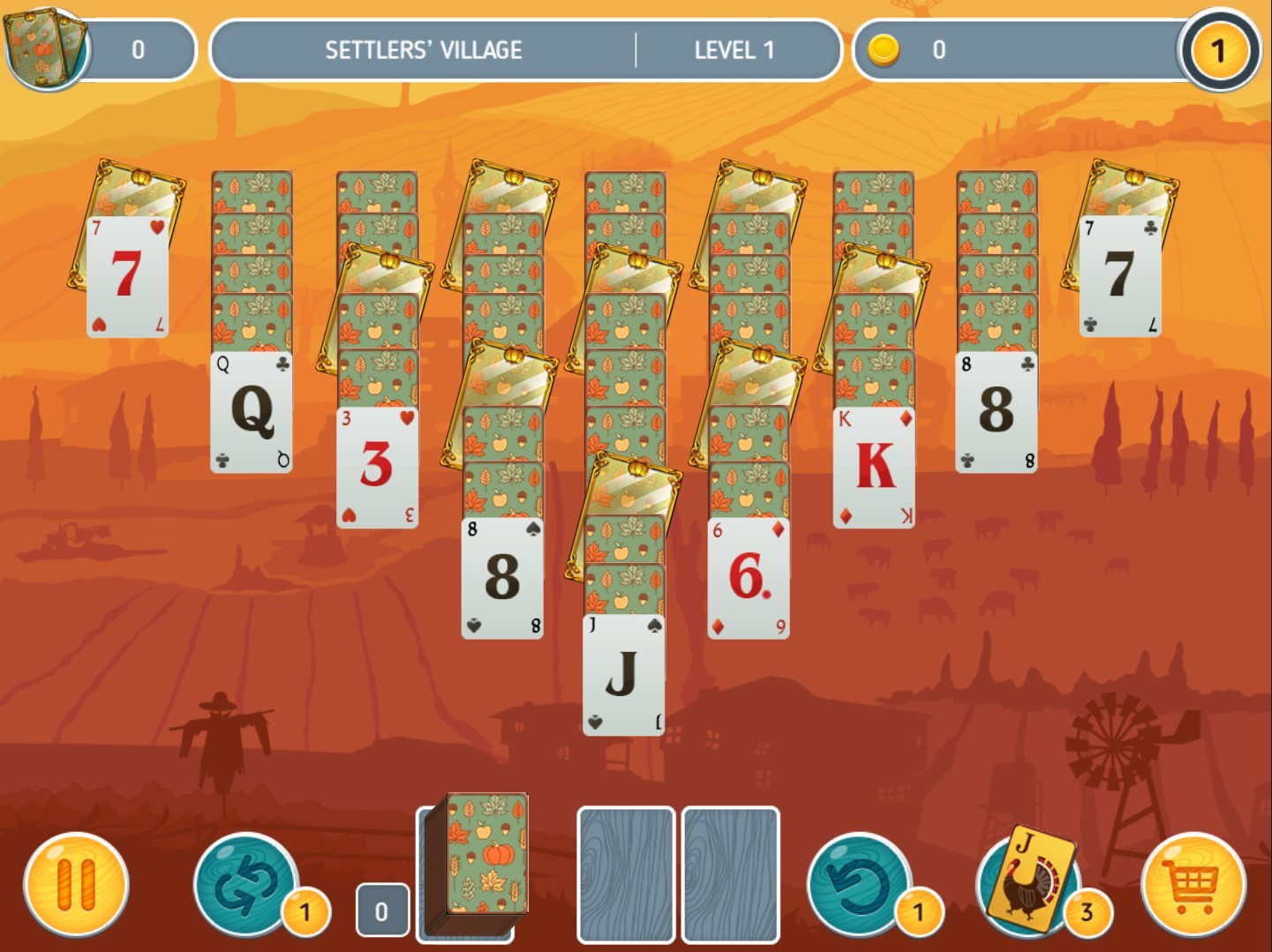 Solitaire Match 2 Cards. Thanksgiving Day on Steam