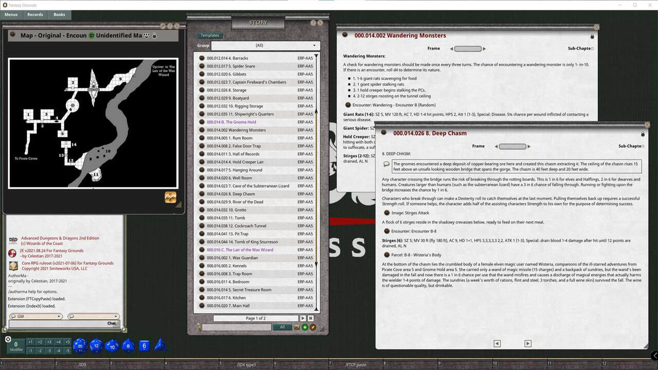 Fantasy Grounds - Advanced Adventures #5: The Flaming Footprints of ...