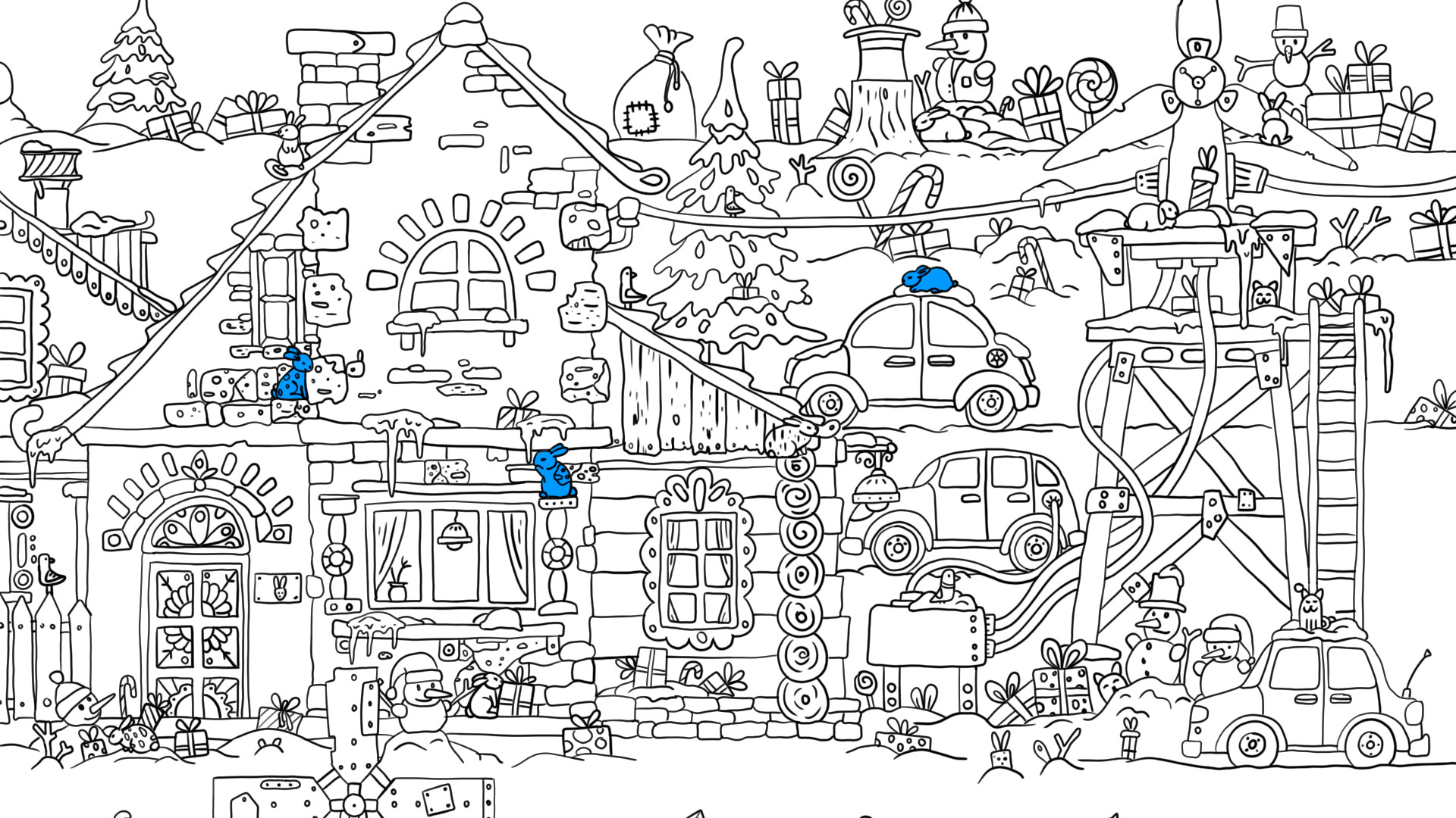 100 hidden hares on Steam