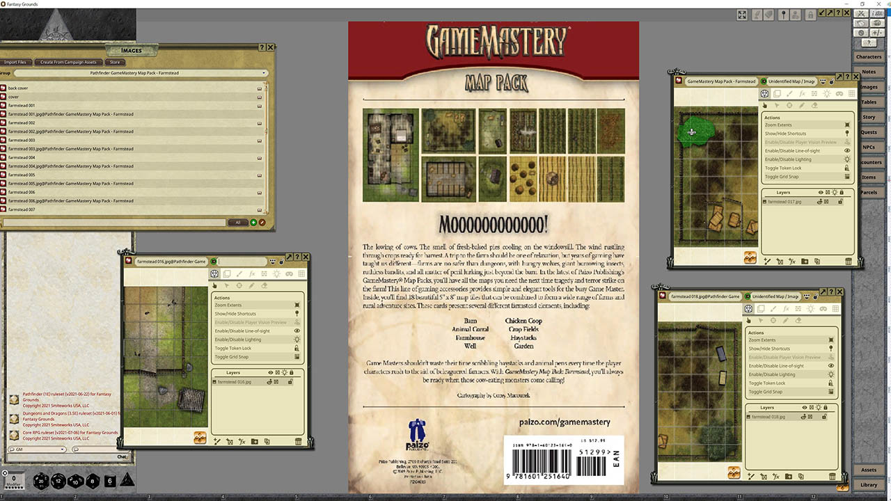 Fantasy Grounds - Pathfinder RPG - Gamemastery Map Pack Farmstead on Steam