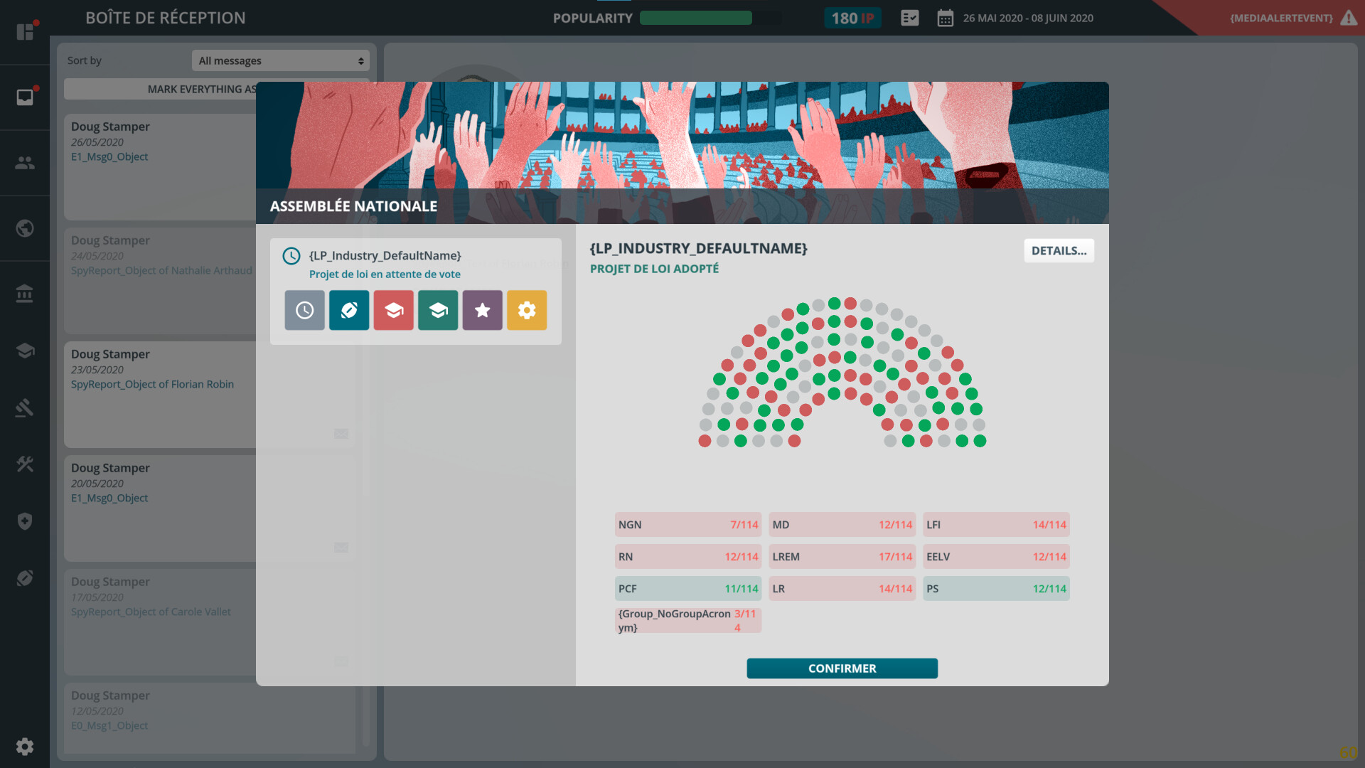 The President on Steam