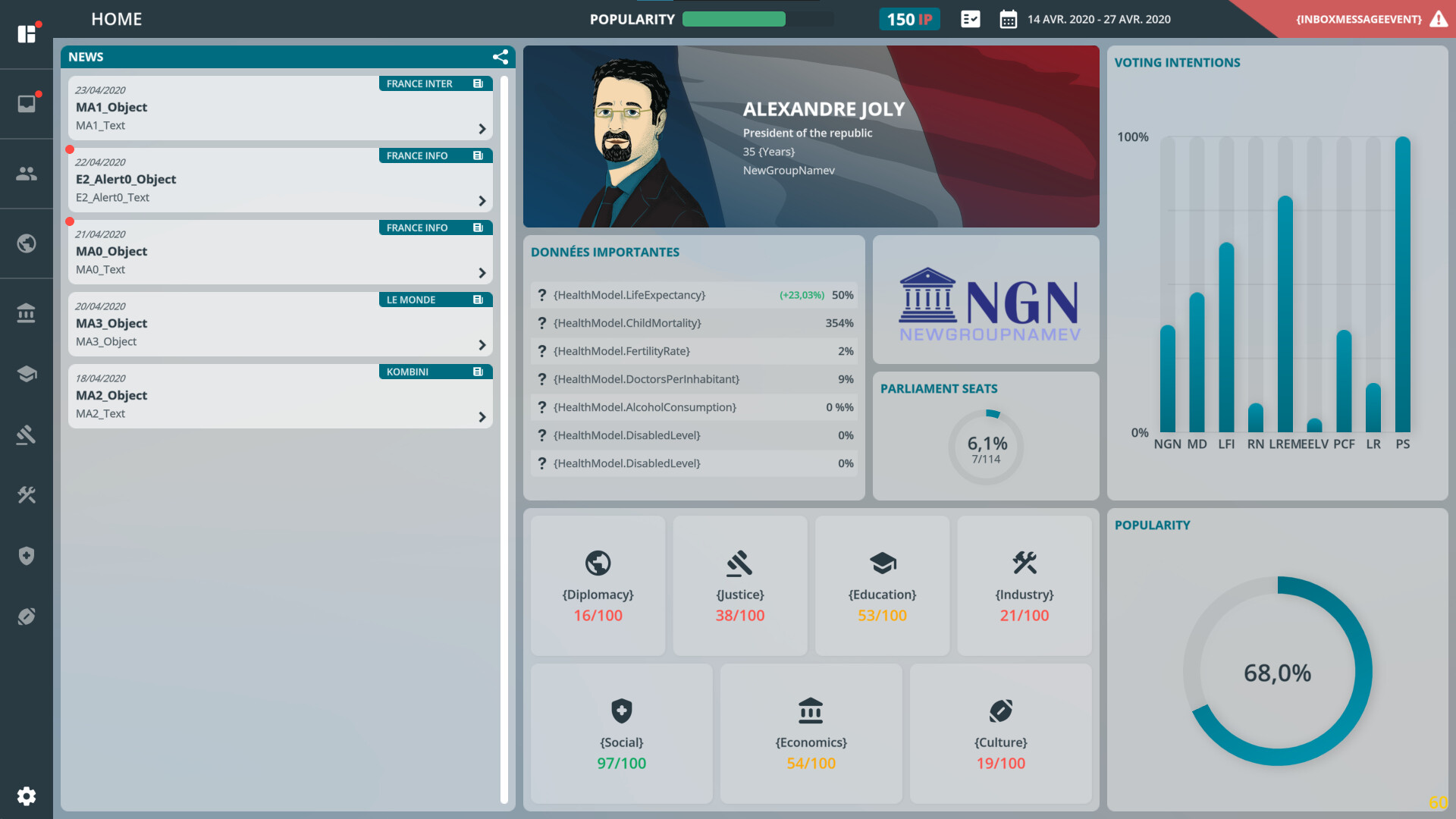 The President on Steam