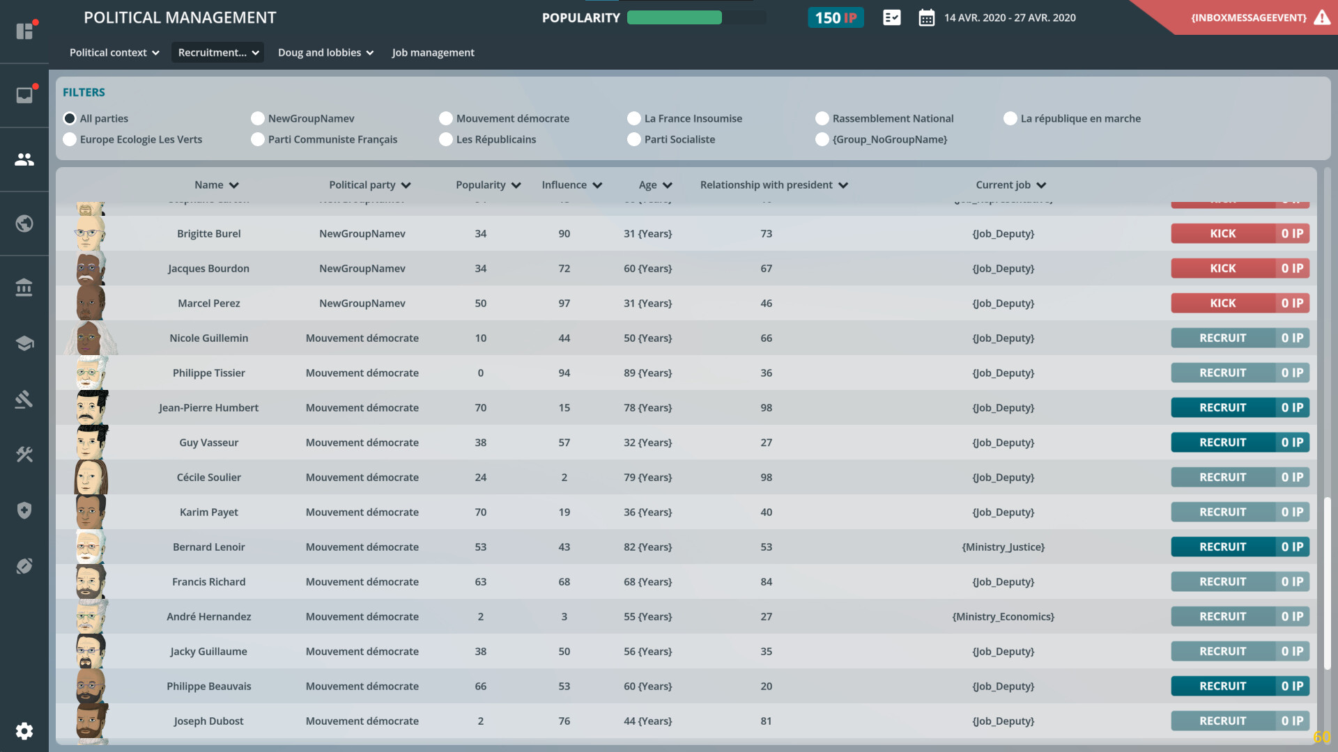 The President on Steam