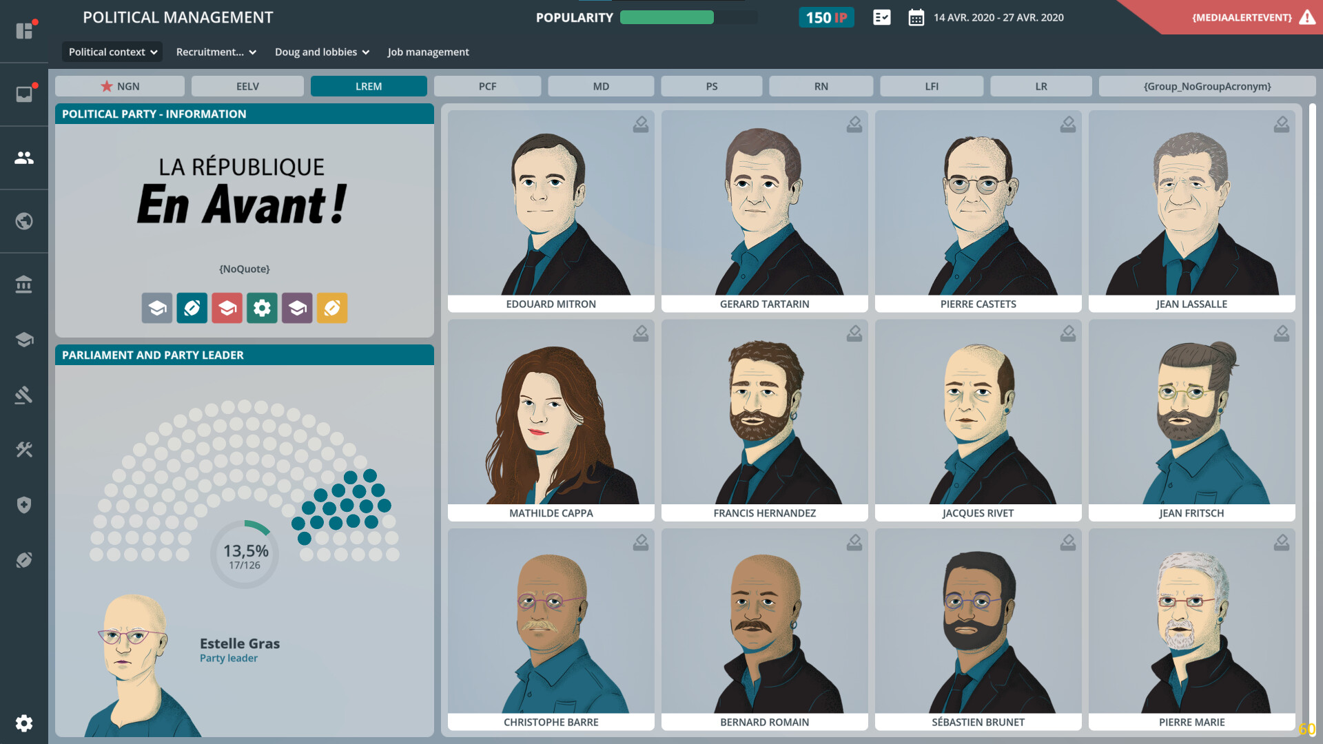 The President on Steam