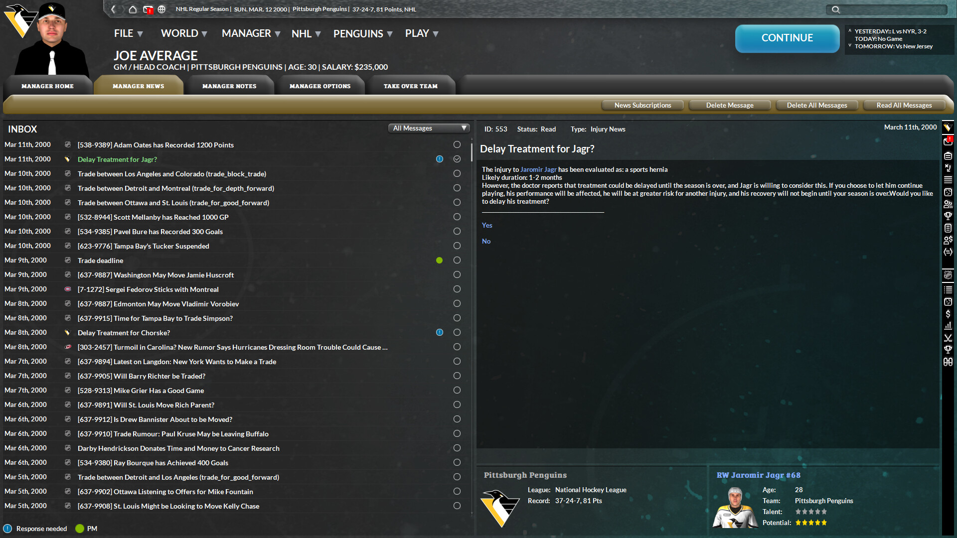 Franchise Hockey Manager 9 on Steam