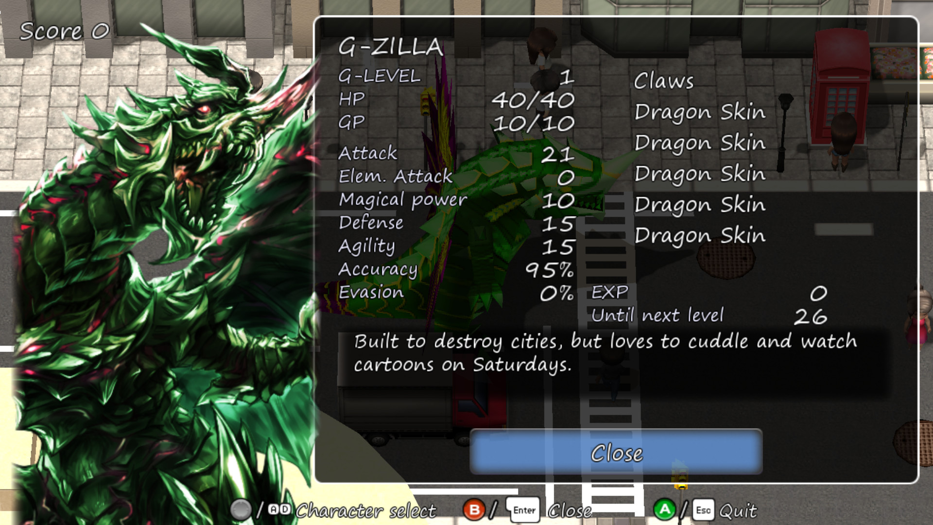 G-ZILLA: Return of the Aliens di Steam