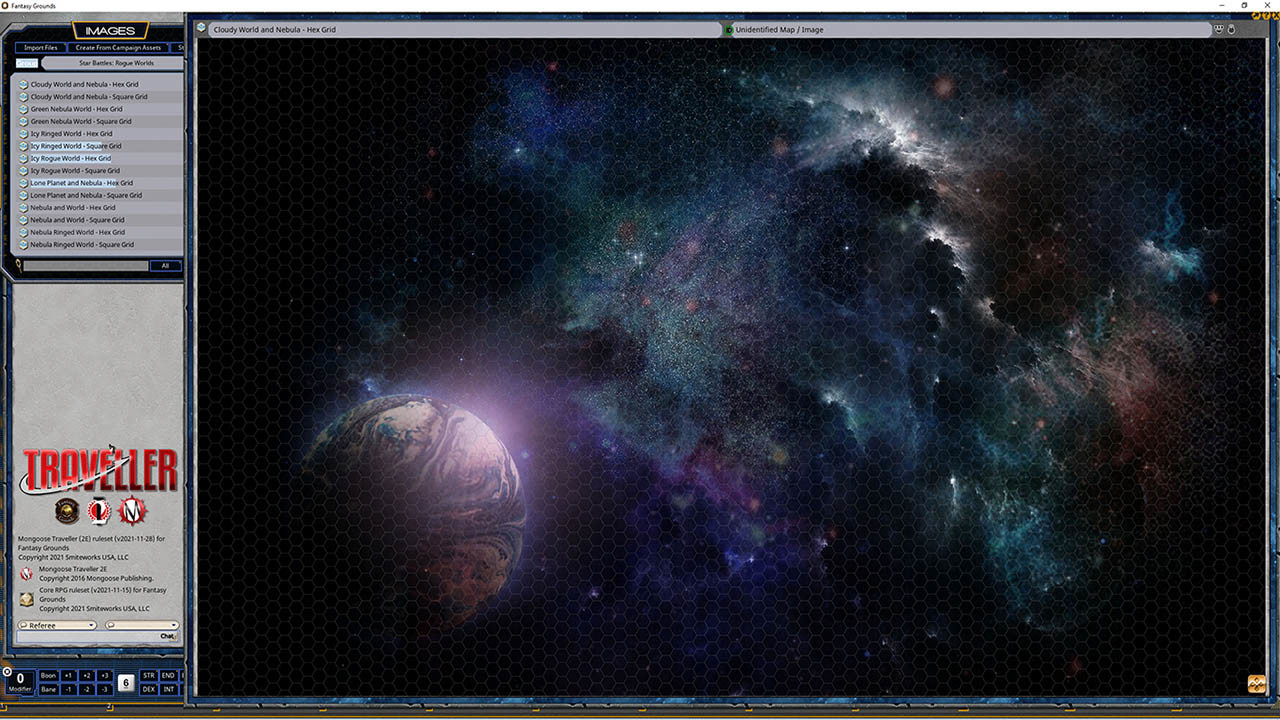 Fantasy Grounds - Star Battles: Rogue Worlds Space Map Pack on Steam
