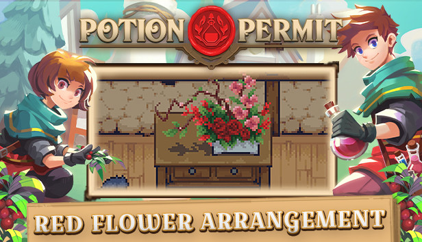 Red Flower Arrangement · Potion Permit - Red Flower Arrangement Price ...